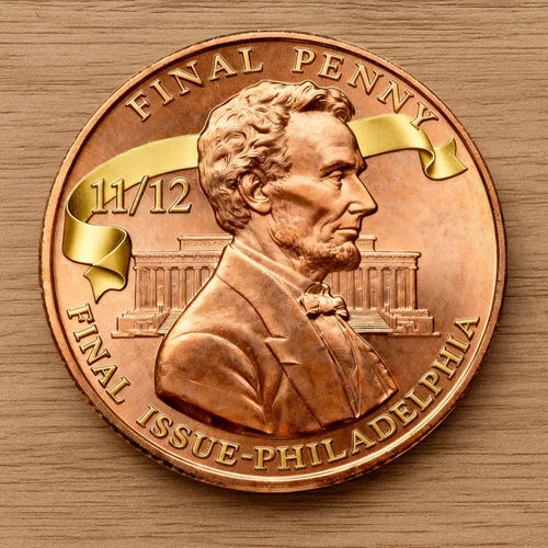 Lincoln Final Penny – 11/12 Philadelphia Mint Limited Edition ...