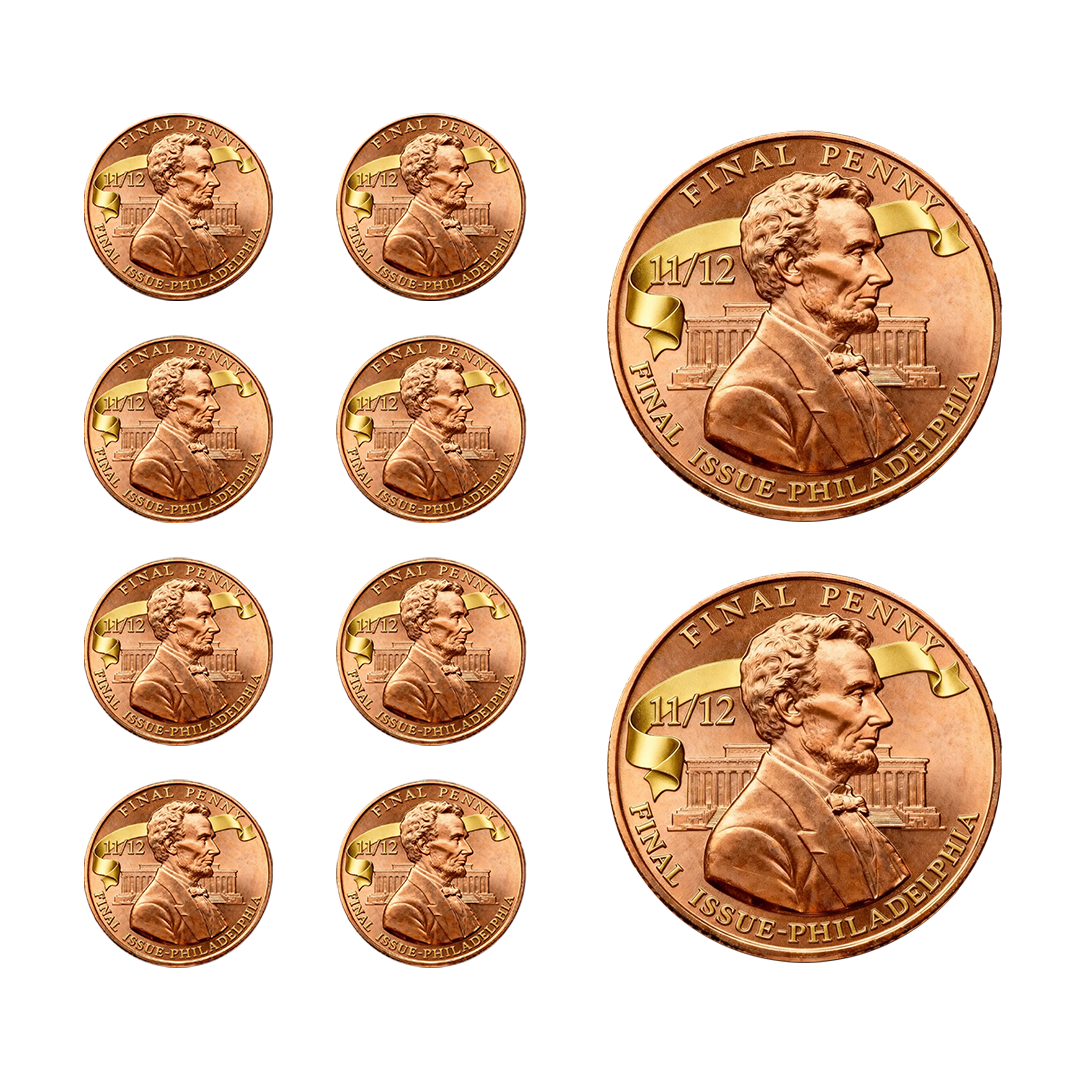 Lincoln Final Penny – 11/12 Philadelphia Mint Limited Edition ...